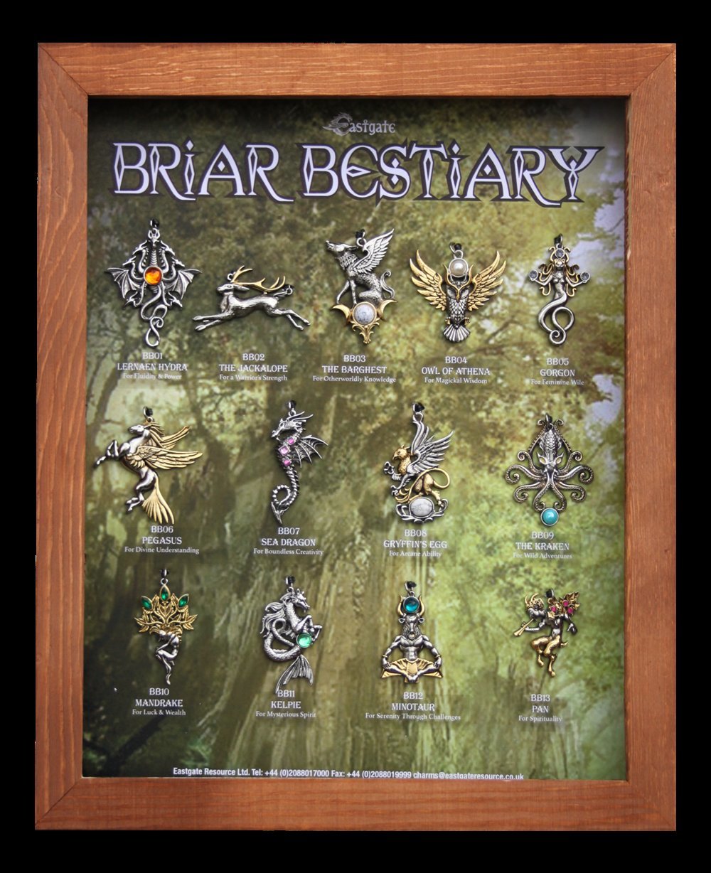 BRIAR BESTIARY DISPLAY FRAME FREE SHIPPING