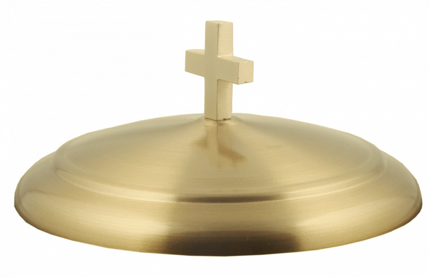 Holy Communion Ware Stacking Bread Plate Lid - Stainless Steel (Brass ...