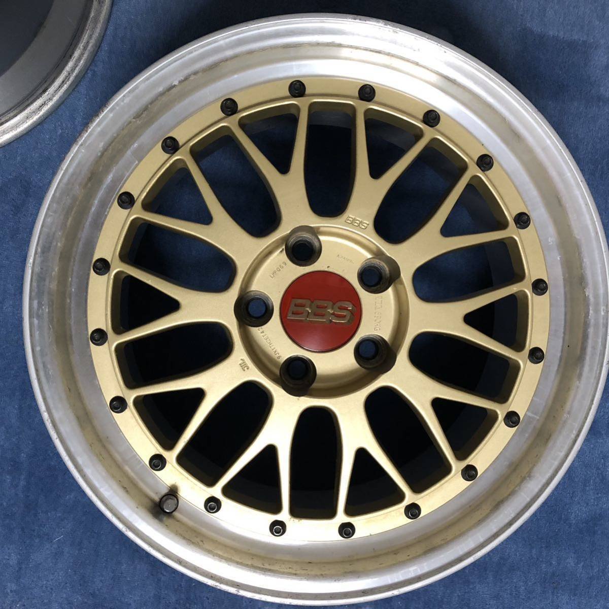 JDM BBS LM Gold 17inch 8J 9J PCD 114.3 LMP069 LMP074 No Tires