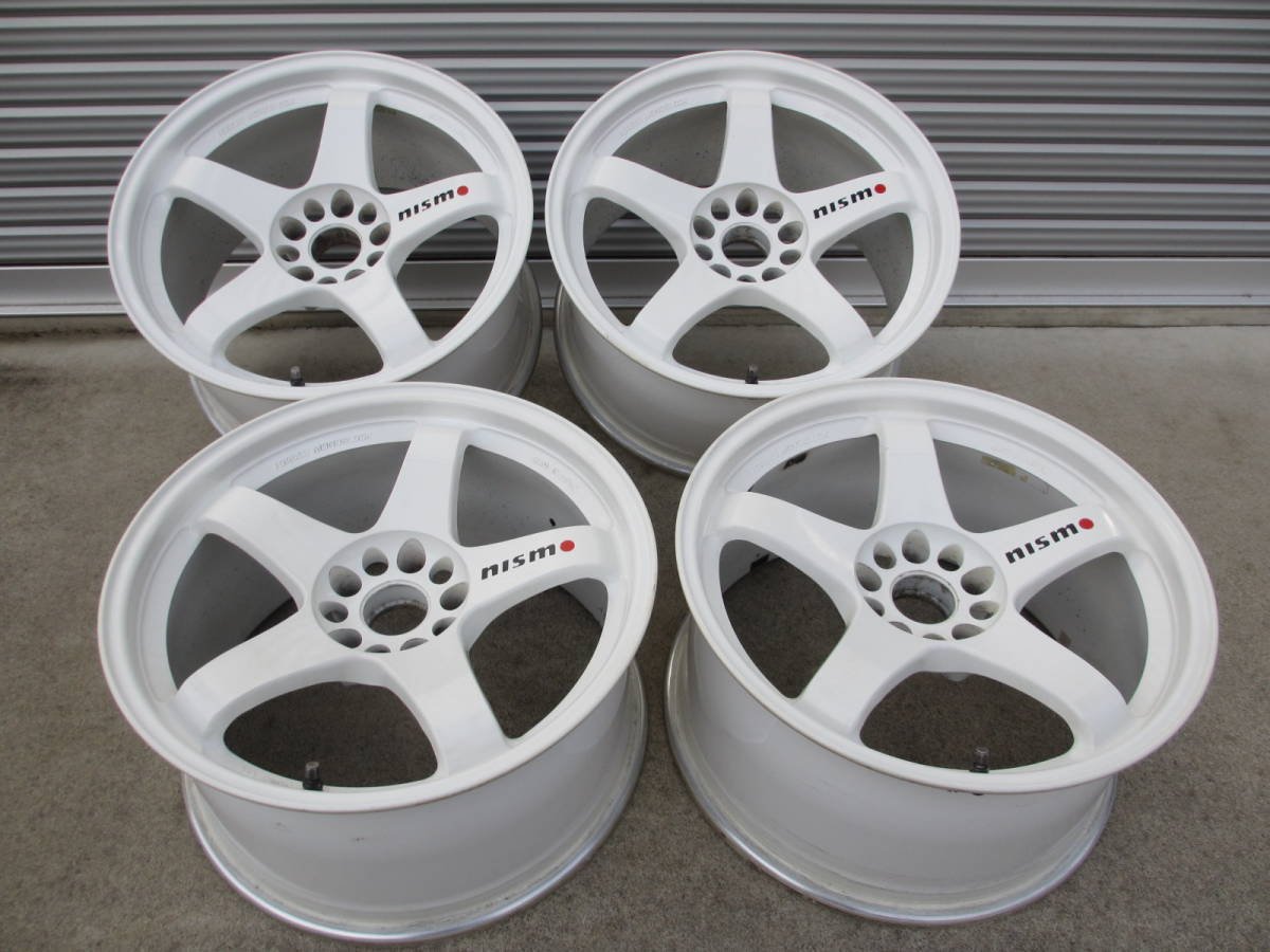 JDM Rare Vintage NISMO RAYS LMGT4 4Wheels 18x9.5+12 5x1143.3 GT-R Size