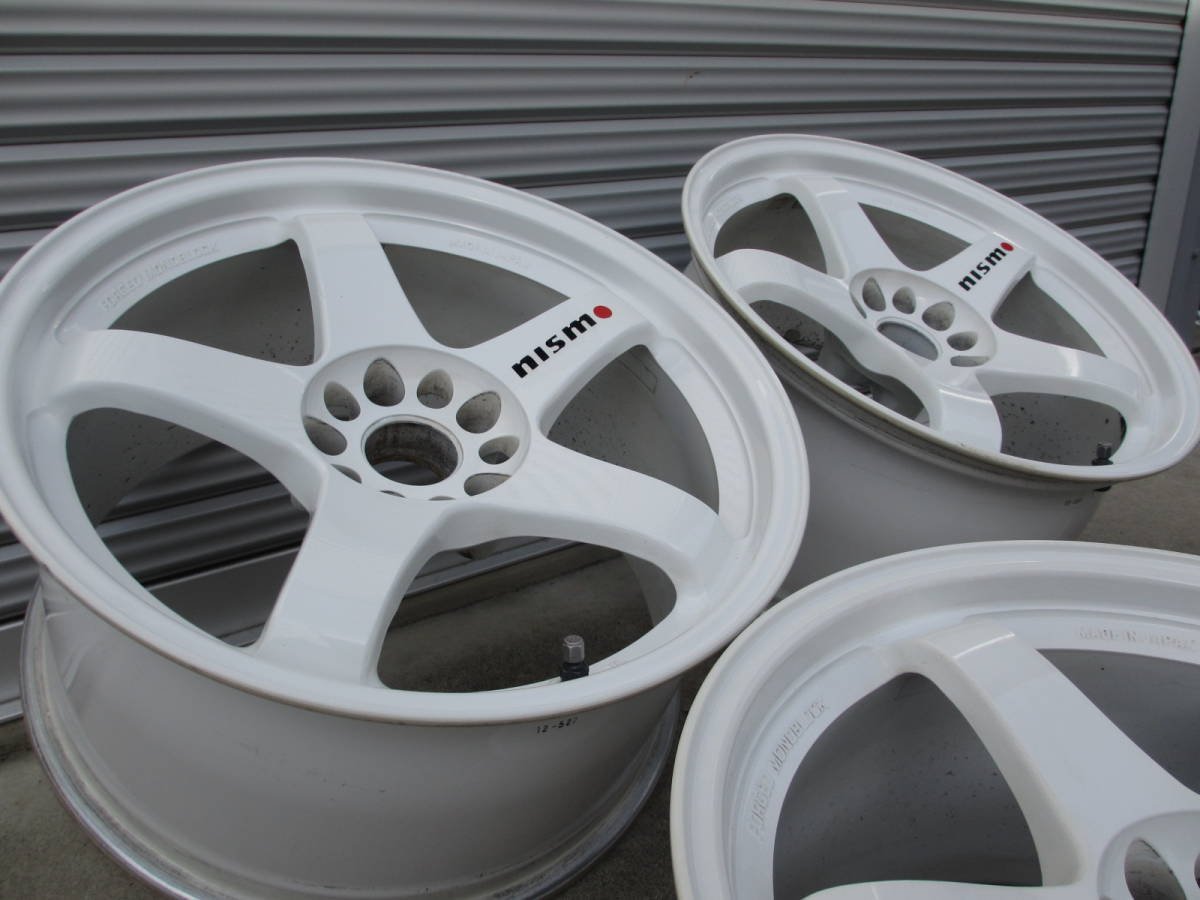 JDM Rare Vintage NISMO RAYS LMGT4 4Wheels 18x9.5+12 5x1143.3 GT-R Size