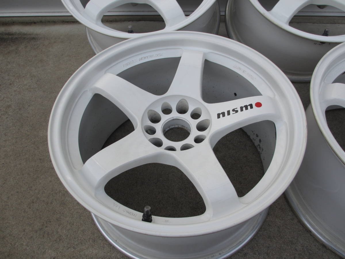 JDM Rare Vintage NISMO RAYS LMGT4 4Wheels 18x9.5+12 5x1143.3 GT-R Size