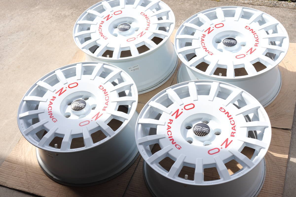 JDM 4wheels set rally racing OZ racing aluminum wheels 178 PCD112 inset ...
