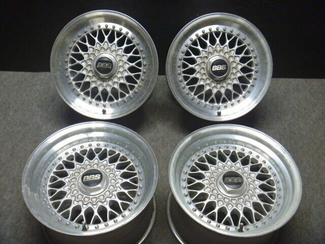 JDM BBS RS 16 inch wheel 4wheels set Benz W126 W107 Audi VW etc. No Tires