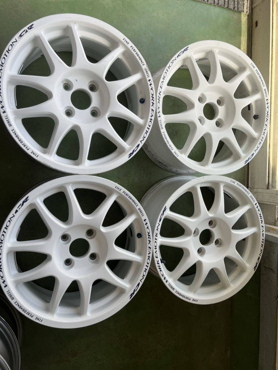 JDM WORK work 15 inch aluminum wheel 4wheels set EMOTION CR Rare from ...