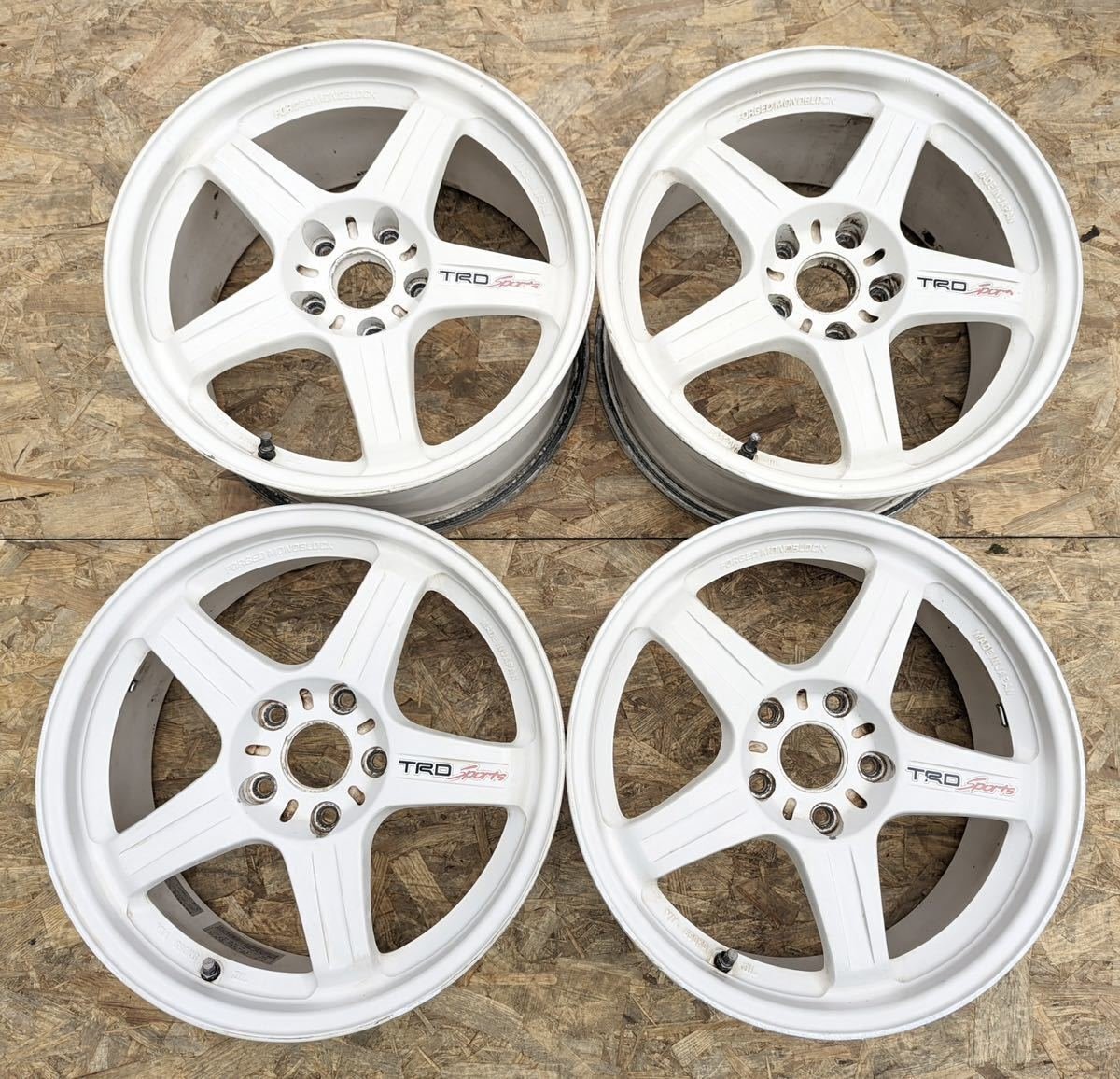 JDM TRD Sports T3 RAYS made lightweight forged 17 inch 7.5J +40 8.5J ...