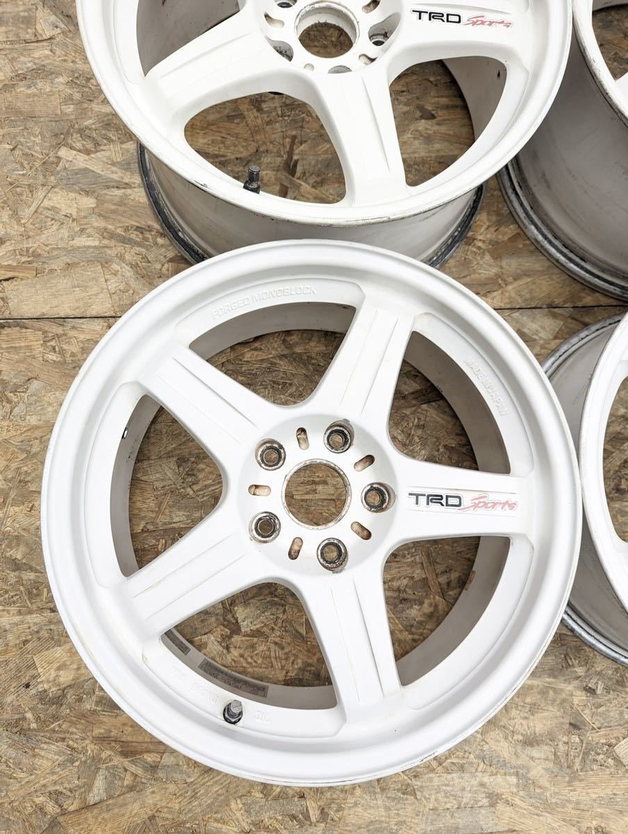 JDM TRD Sports T3 RAYS made lightweight forged 17 inch 7.5J +40 8.5J ...