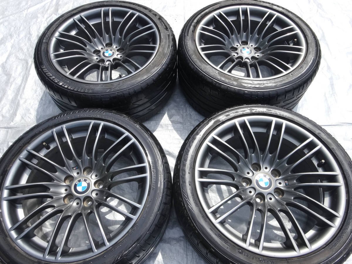 JDM Rare BMW M3 original 18in 8.5J+29 9.5J+23 PCD120 double spoke 4whe ...