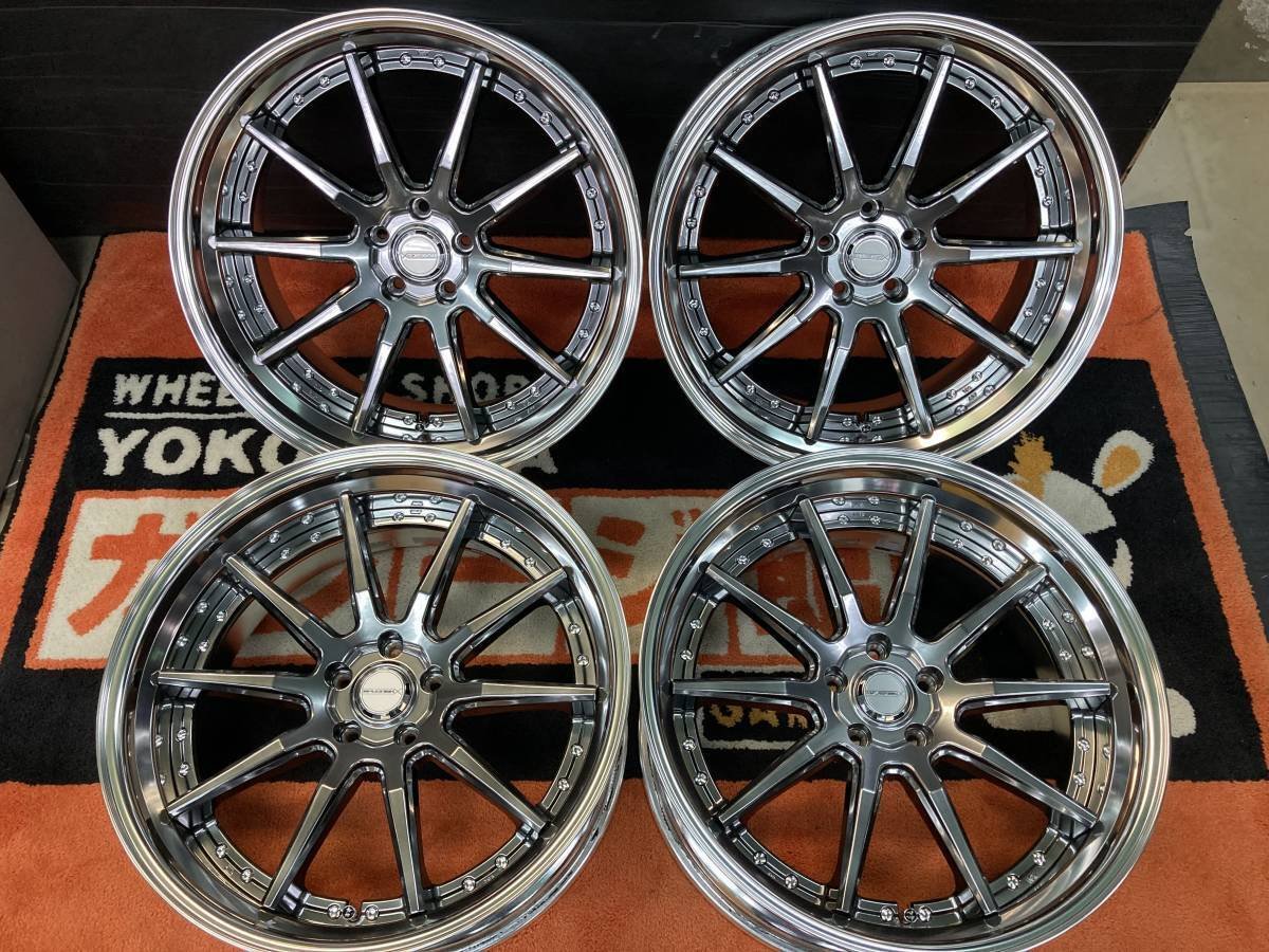 JDM Weds Maverick 1410S 21 inch 9.5J + 17 step rim 30 series Alphard/V ...