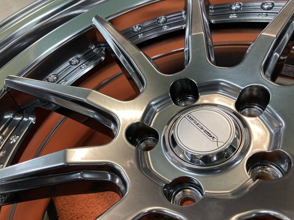 JDM Weds Maverick 1410S 21 inch 9.5J + 17 step rim 30 series Alphard/V ...