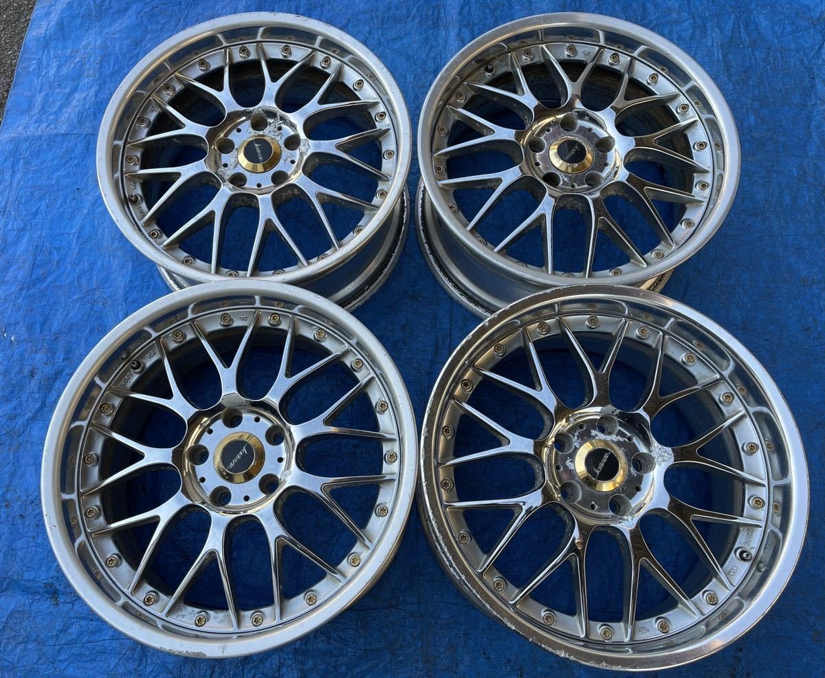 JDM weds Kranze 18 inch about 8J about 9J 114.35H Cima Cedric Leppard ...