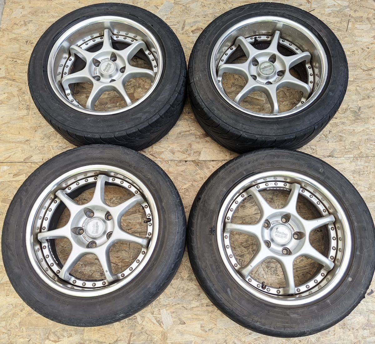 JDM RareENKEI Enkei RS EVOLUTION RS Evolution 16 inch 7J +35 8J +38 11 ...