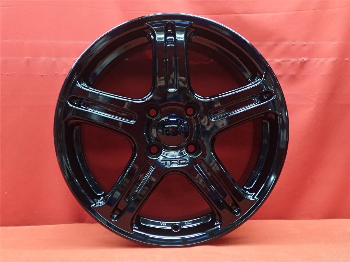 JDM TRD TF1 wheel 4wheels 6.5J15 PCD100 4 hole +28 hub 54 Levin Trueno ...