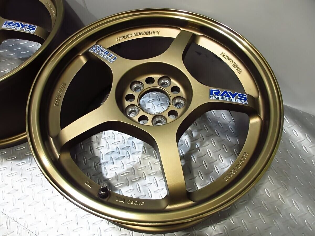 JDM Rare RAYS Gram Lights 57F FORGED Forged 17inch 7.5J+48 PCD1005 Hol ...