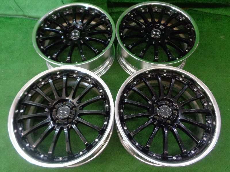 JDM WEDS MAVERICK 815F 20 inch wheels 4wheels 8.5J 5H PCD114.3 +49 Cro ...
