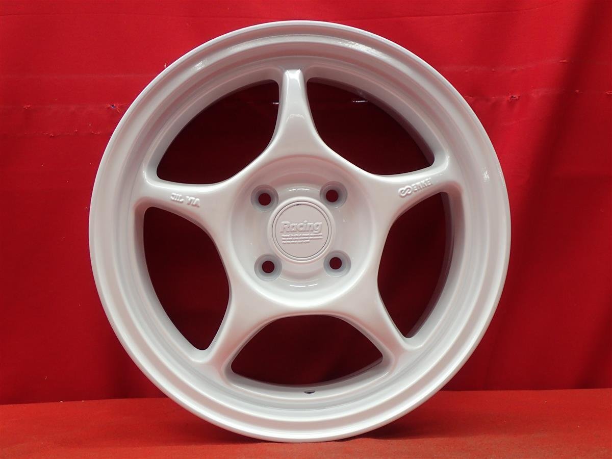 JDM Lightweight ENKEI Enkei RP01 Wheel 4pcs 7J15 PCD100 4 holes +45 Hu ...