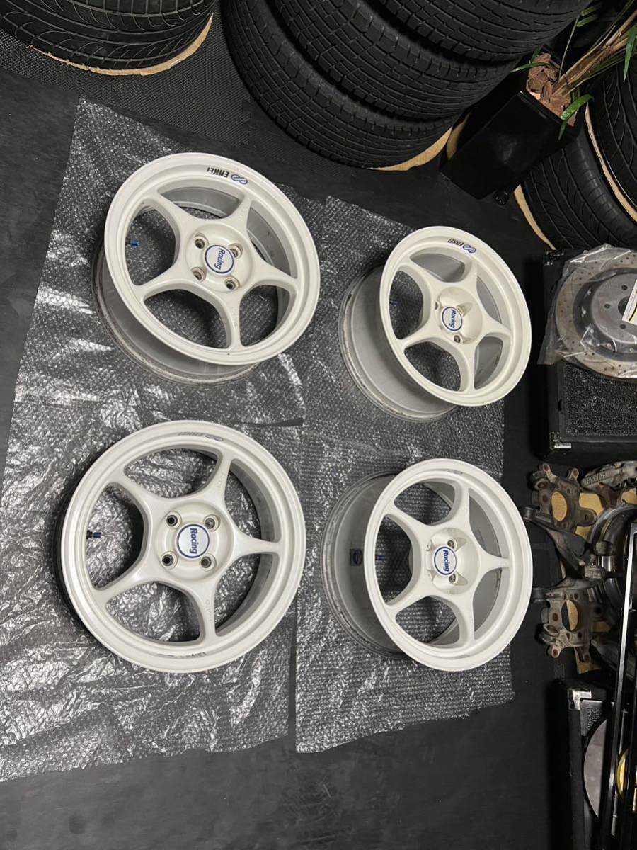 JDM Vintage ENKEI RP01 4Wheels no tires 16x6.5+45 7+32 4x100 MR-S