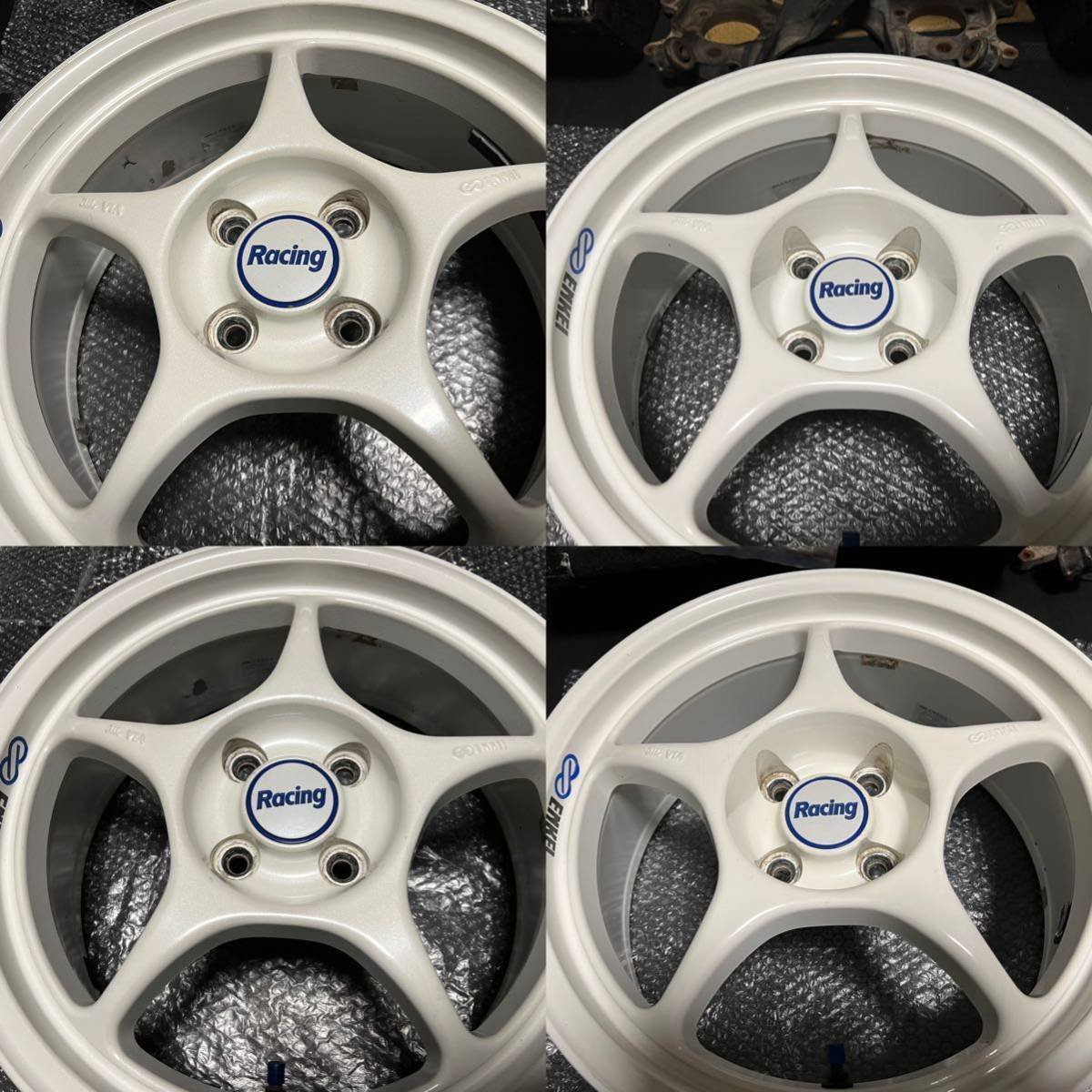 JDM Vintage ENKEI RP01 4Wheels no tires 16x6.5+45 7+32 4x100 MR-S