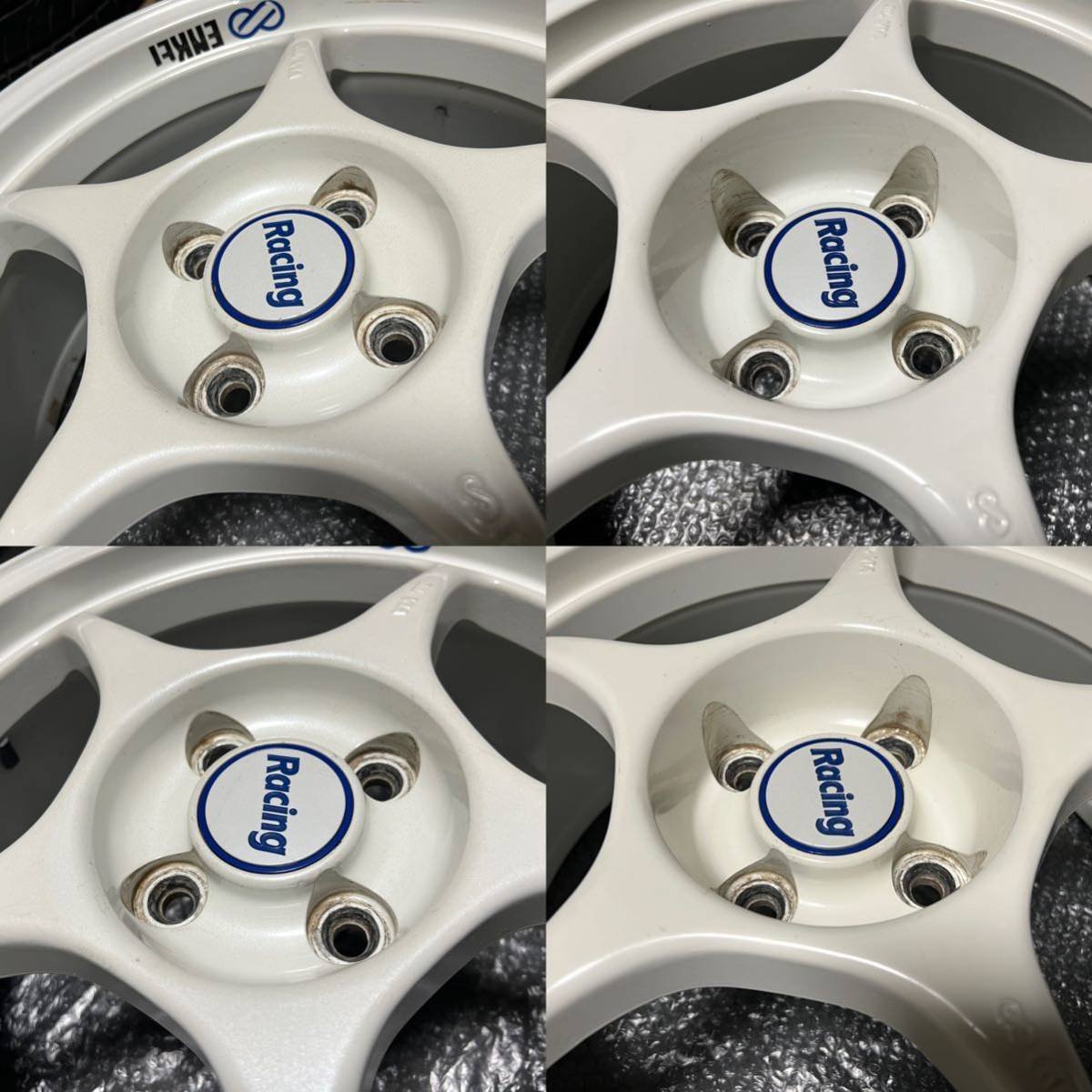 JDM Vintage ENKEI RP01 4Wheels no tires 16x6.5+45 7+32 4x100 MR-S