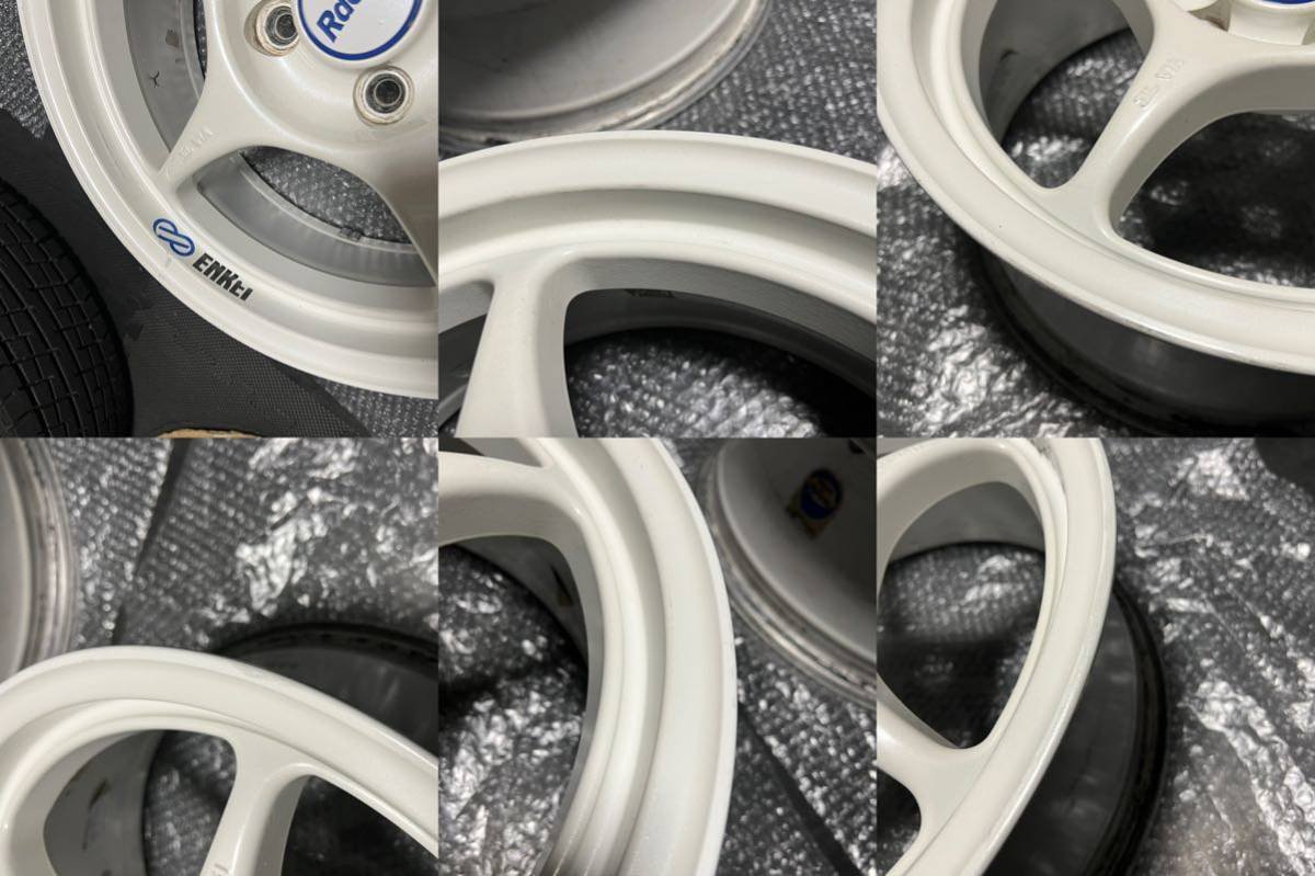 JDM Vintage ENKEI RP01 4Wheels no tires 16x6.5+45 7+32 4x100 MR-S