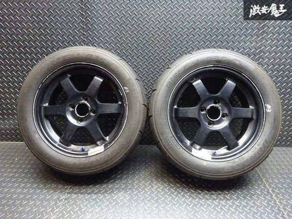 JDM RAYS Volk Racing TE37 FORGED Forged 15 inch 6.5J +35 position PCD ...