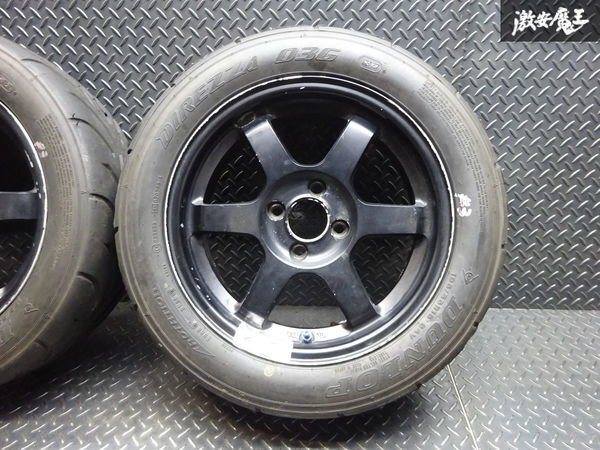 JDM RAYS Volk Racing TE37 FORGED Forged 15 inch 6.5J +35 position PCD ...