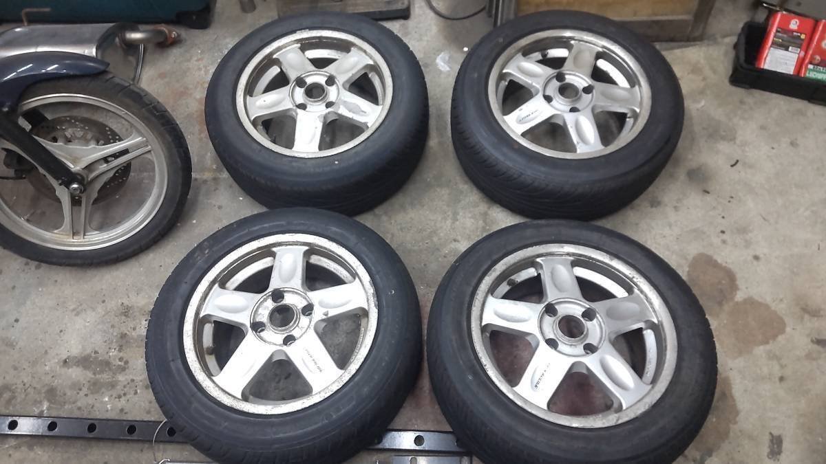 JDM Rays Volk Racing EUROPE wheel 4H 114.3 16 inch 7.5JJ +35 4wheels N ...