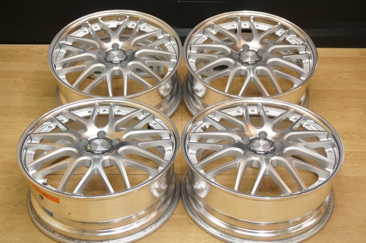 JDM I429RareWORK Lanvec LM1 PCD114.3 8J+53/+38 IS250 crown Shakotan No ...