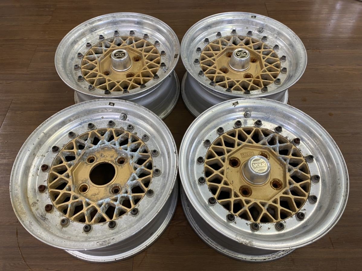 JDM Vintage RAYS volk racing mesh 14 inch 14X6.5JJ +11 PCD 114.3/4H us ...