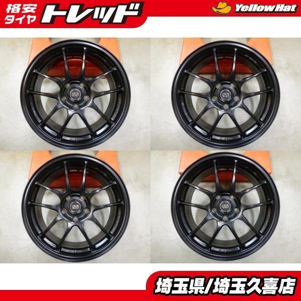 JDM used aluminum 4wheels ENKEI PF01 18 inch 8J +45 5H114.3 Altezza Fa ...