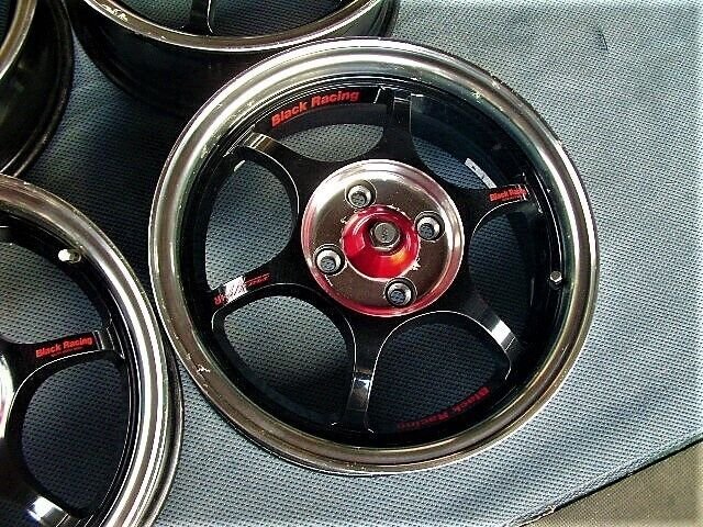 JDM Rare ItemBR Black Racing PRO N1+R155.5J 4 hole PCD100+47 with cent ...