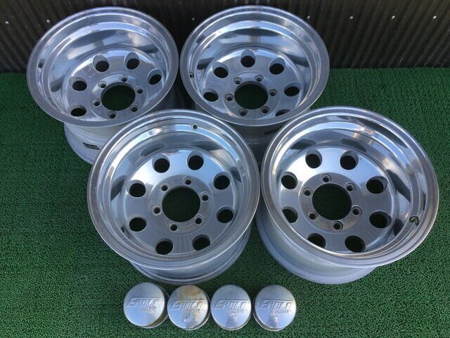 JDM EAGLE ALLOYS wheel 15 inch 10J 46 139.7 6H 4wheels 422810 No Tires