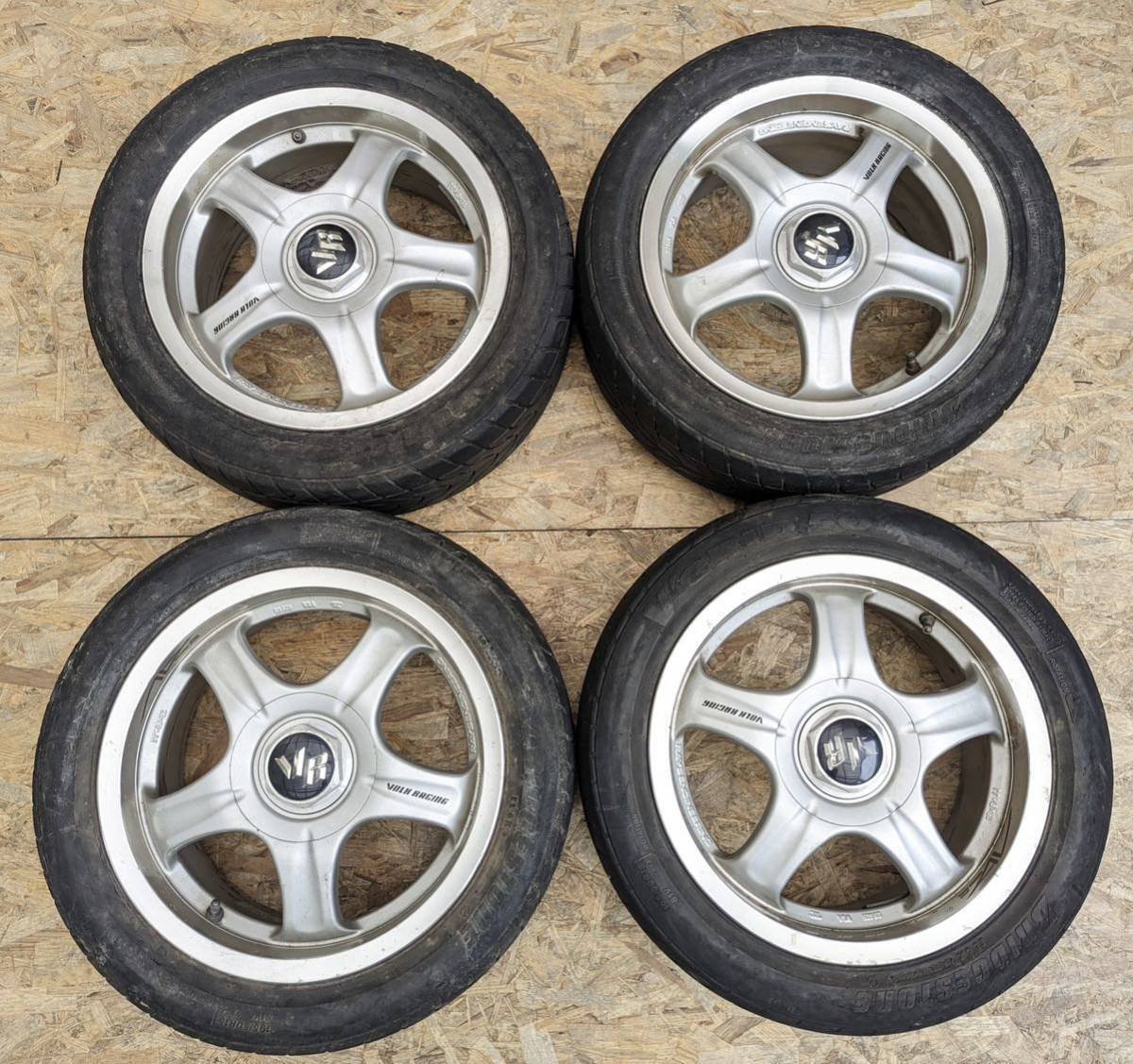 JDM RareRAYS Volk Racing Group AV NEW AV 15 inch 6.5J +45 PCD114.3 4 h ...