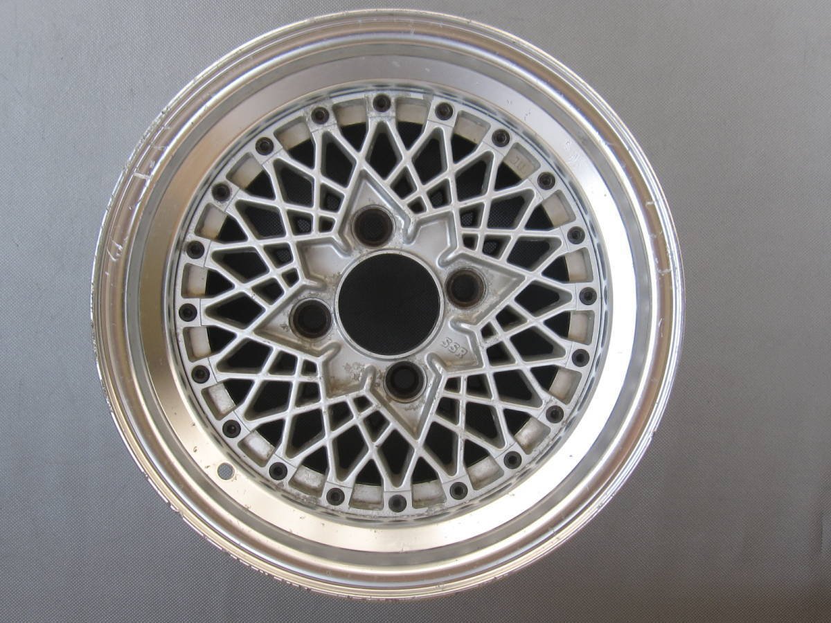 JDM Rare SSR mesh 14 inch 7J B type +9 7.0J PCD114.3 4 hole 1 wheel fo ...