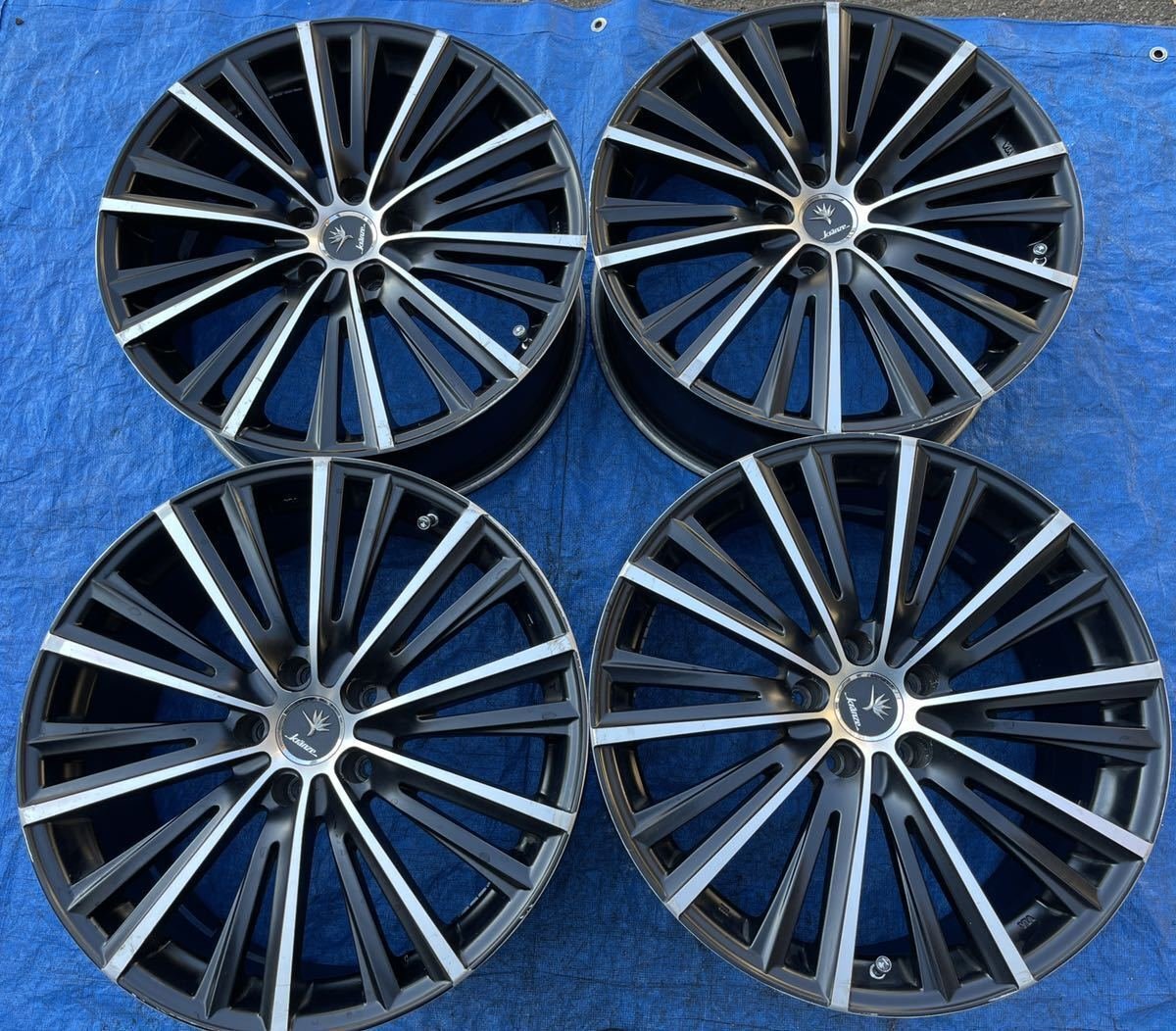 JDM Weds Kranze Weds Kranze Magis 19 inch 8J 9J 5 hole 114.3 4wheels s ...