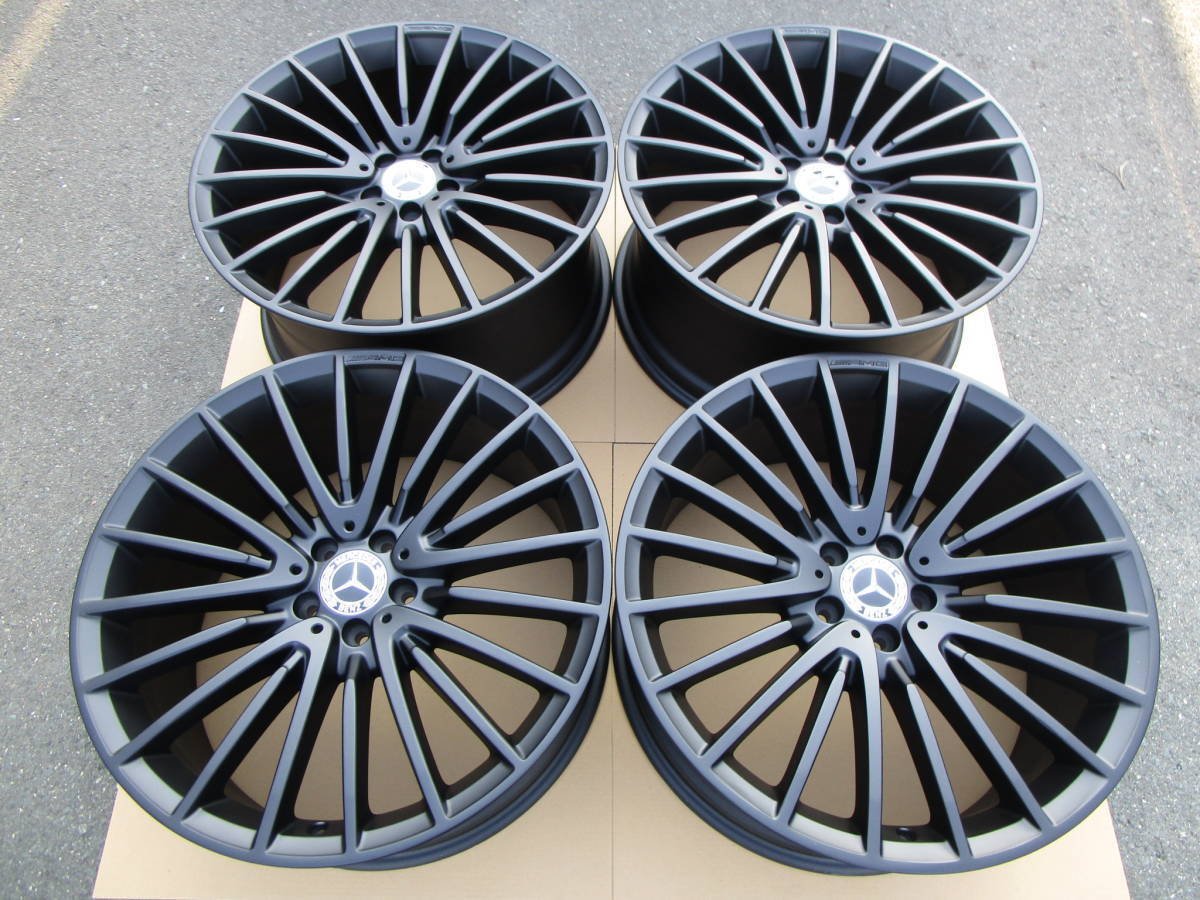 JDM Benz AMG W223 S Class genuine 21 inch 9J +34 / 10J +48 PCD112 matt ...