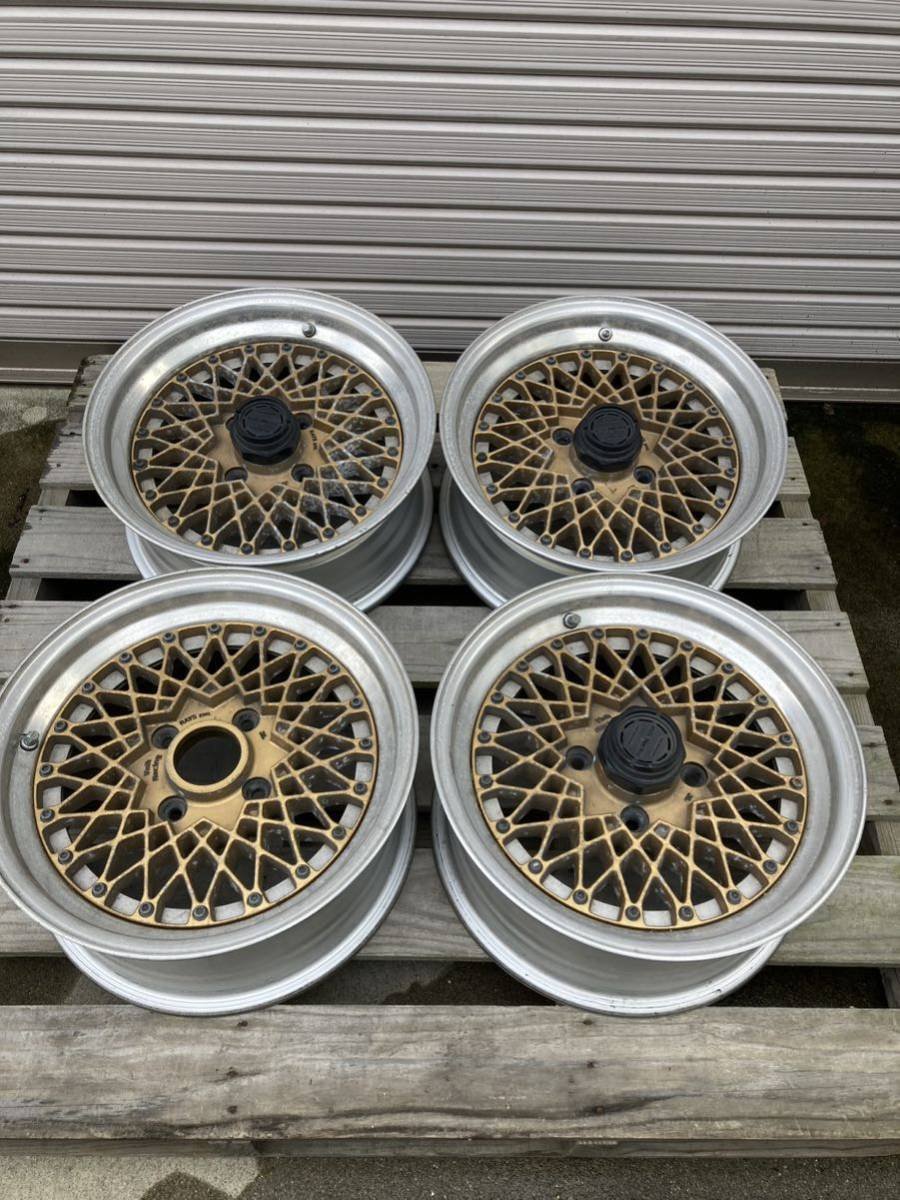 JDM RAYS Rays Volk Racing Mesh 15 inch 6.5J+8 6.5J+20 4 holes PCD114.3 ...