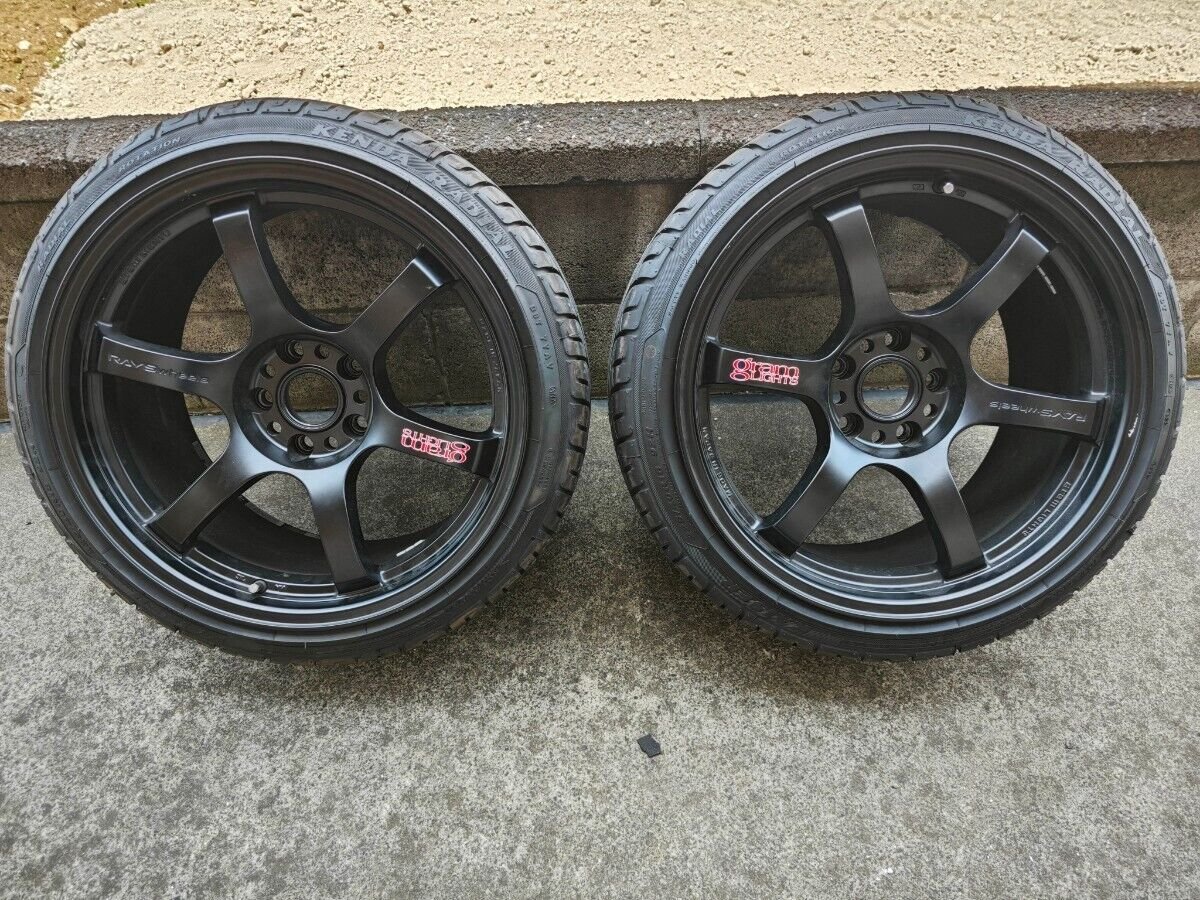 JDM Rays Ray.s Gram Lights 57DR 9.5J with 2wheels GTRSize JZX100 s15 s No Tires