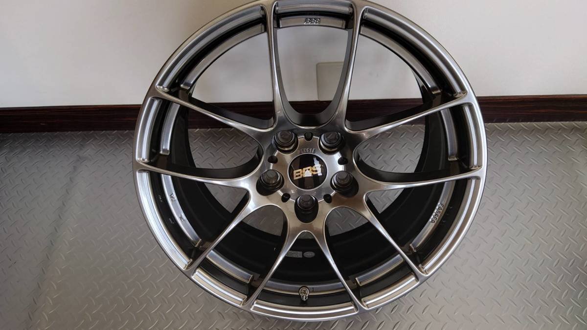 JDM BBS 18 inch forged aluminum 1 piece wheel Front/RF513 18x8.0J 5/1 ...