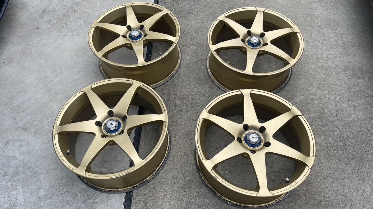 JDM Wheel 4wheels set RAYS Rays Versus campionatoSS6 versus 177J PCD11 ...