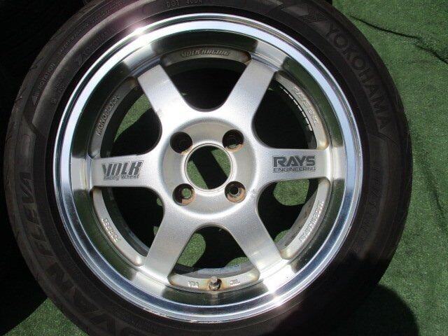 JDM RAYS Volk Racing TE3 Tire width 185 mm aspect ratio 55% rim diamet ...