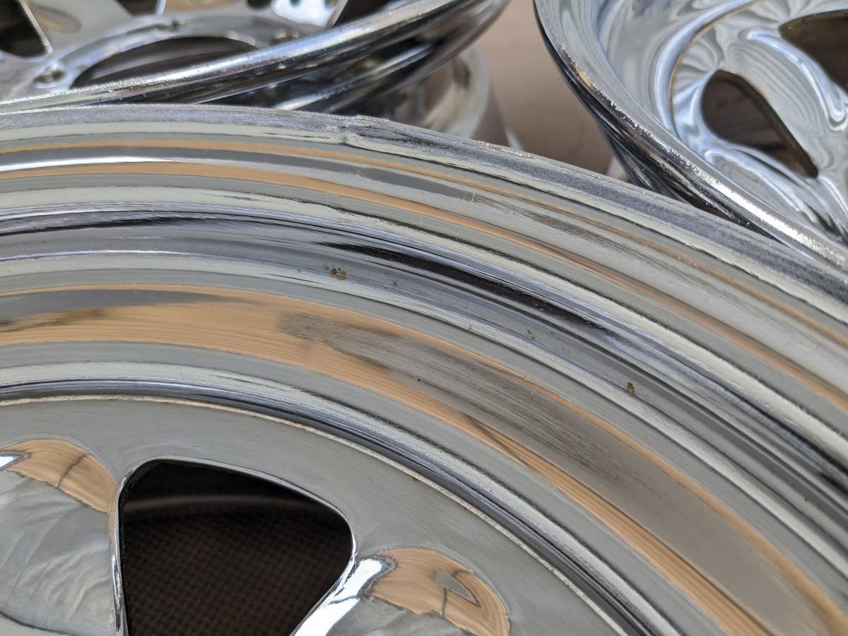 JDM Set of 5 Elster 8 Spoke Plated Steel Iron 15X6 6 PCD139.7 5 Hole ...