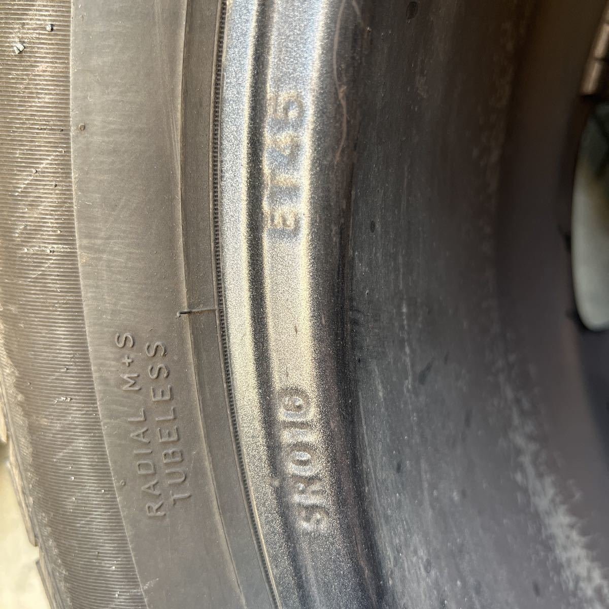 JDM BBS SR Germany made Tire width 235 mm aspect ratio 50% rim diamet ...