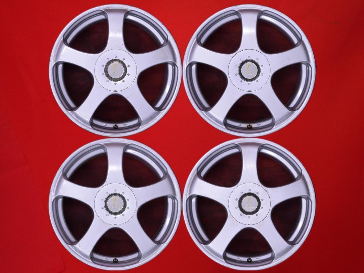 JDM used 4wheels set 5 spoke type big brake compatible after market al ...