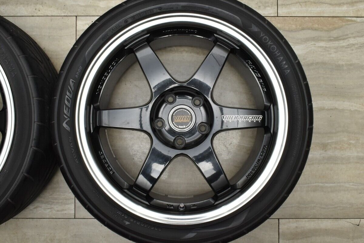 JDM Forged RAYS VOLK RACING TE37 TTA PROGRESSIVE MODEL 18in 8.5J+38 9 ...