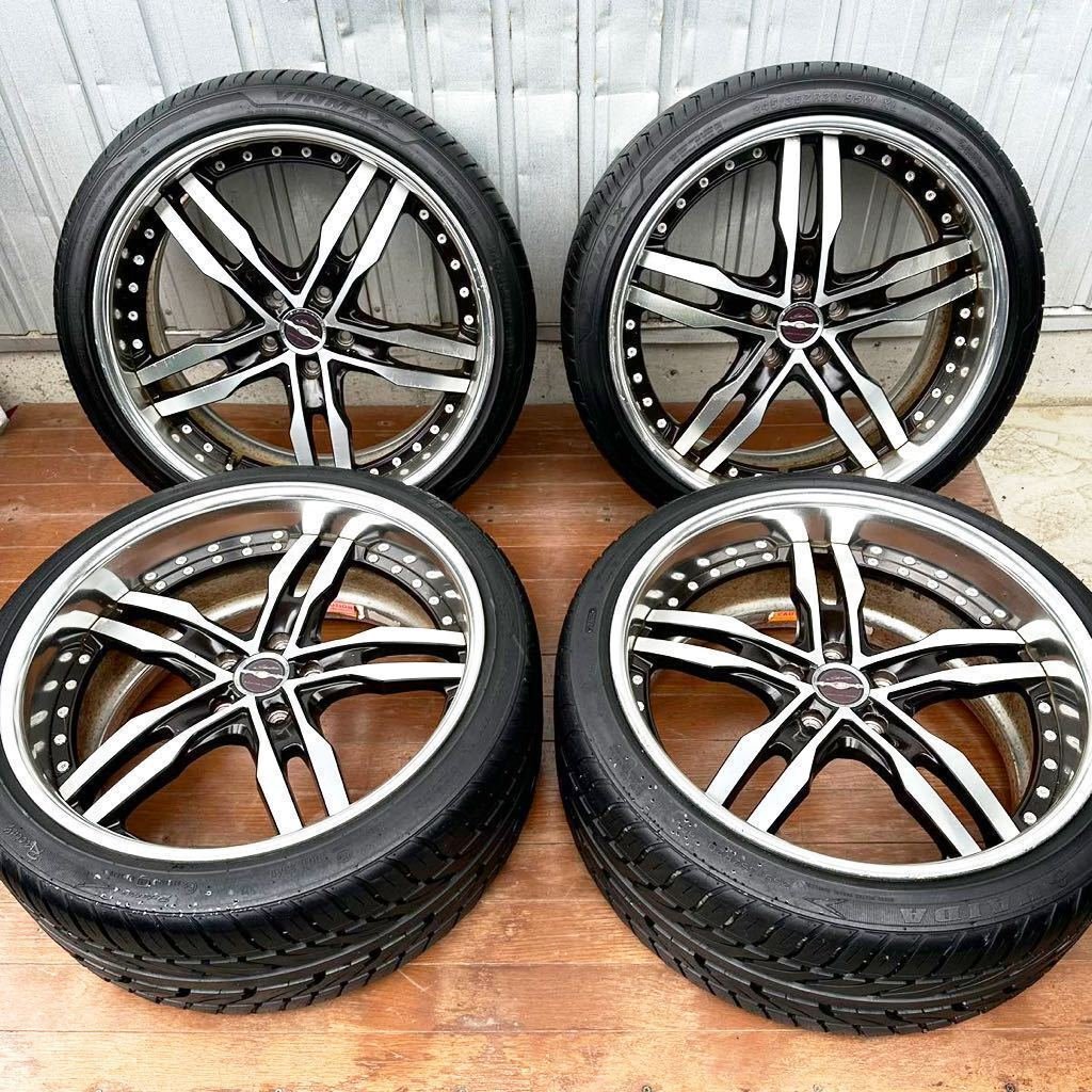 JDM ENKEI Enkei AME SHAL Tire width 245 mm aspect ratio 35% rim diamet ...