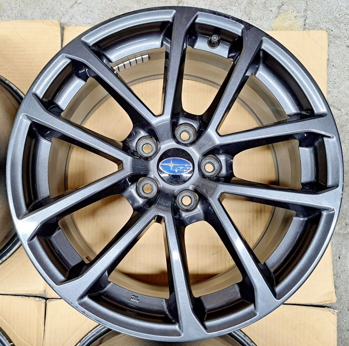 JDM Subaru WRX S4 2.0GTS original 18inch 8.5J wheel 4wheels set Levorg ...