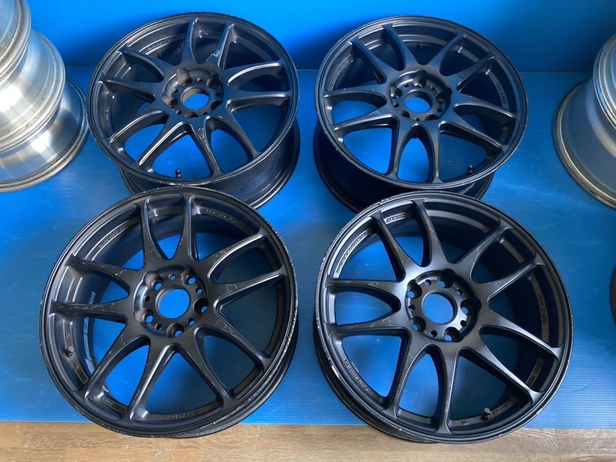 JDM WORK EMOTION work emotion JAPAN 17 inch 17x7.0J +47 112/5H used 4w ...