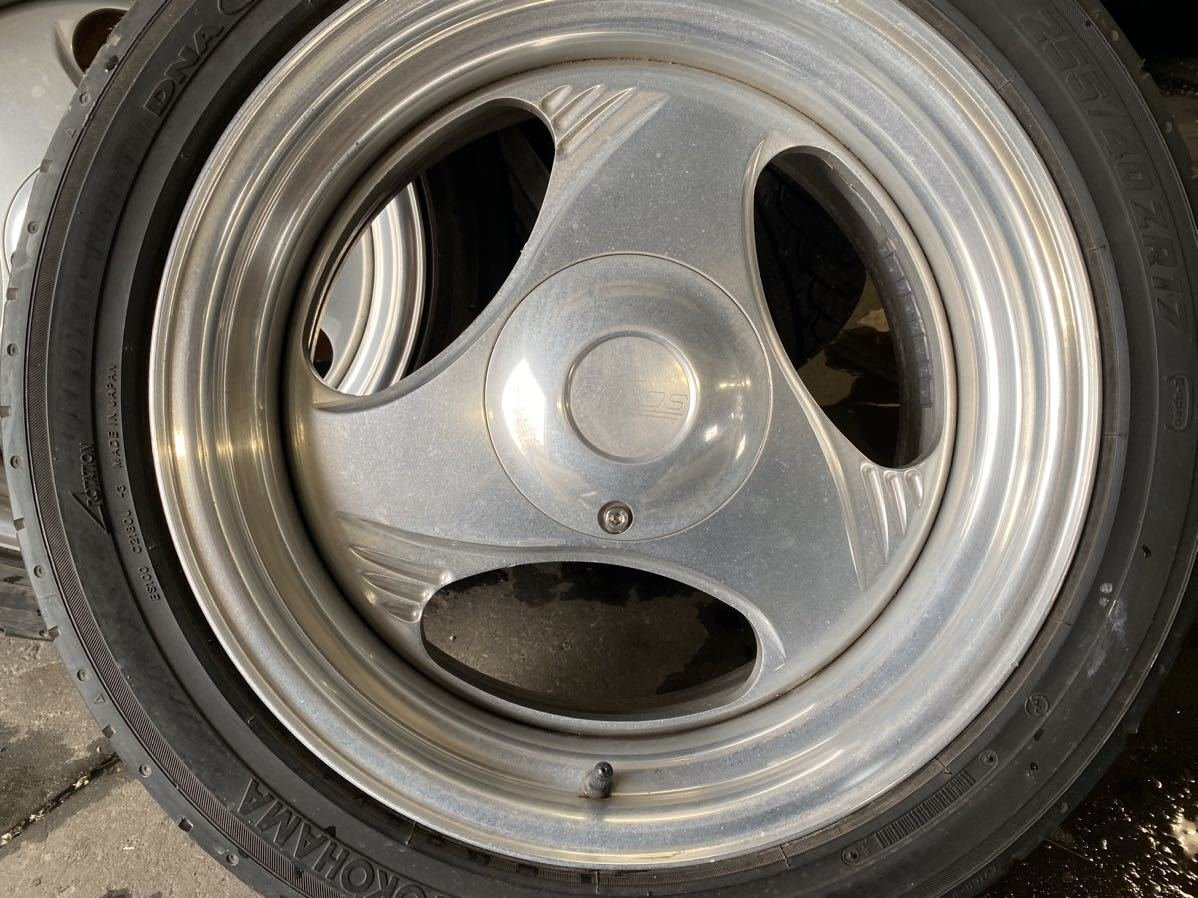 JDM wheel 4wheels set BO Tire width 255 mm aspect ratio 40% rim diamet ...