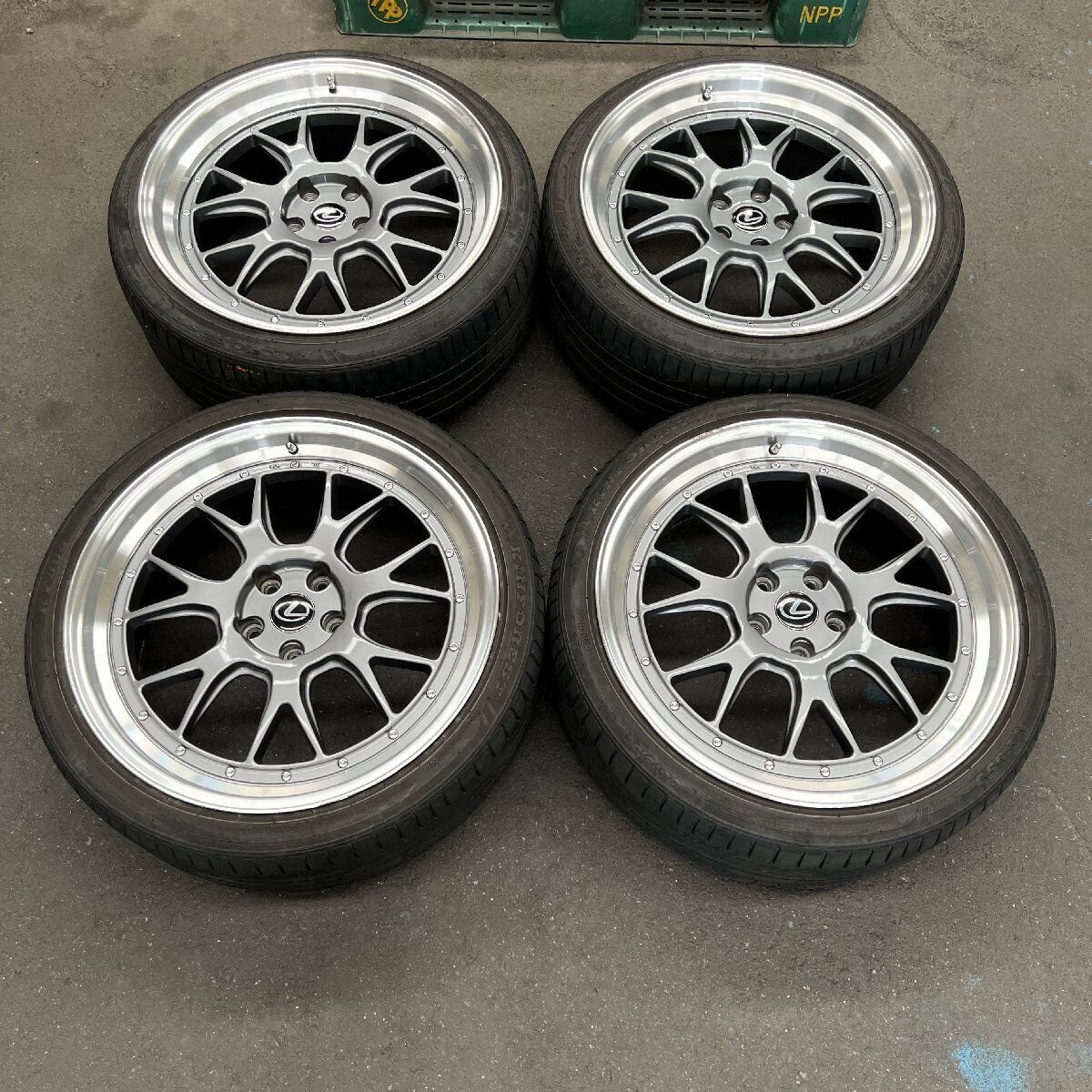 JDM Aftermarket wheel 4w Tire width 245 mm aspect ratio 35% rim diamet ...